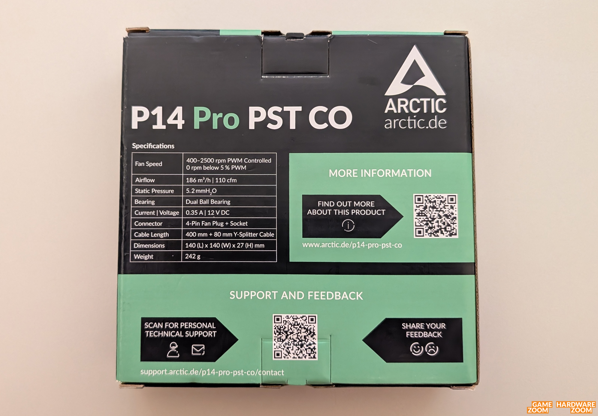 Gamezoom - Arctic P14 Pro PST - Test/Review